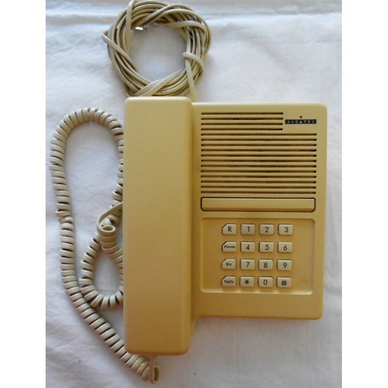 Telefones antigos Siemens Euroset 810 e Alcatel 2510