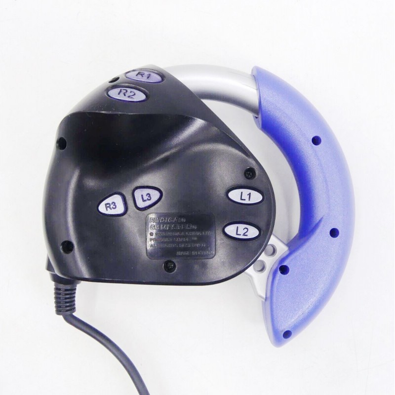 Comando volante vintage 2000 Radica Gamester Pro-Racer PS2